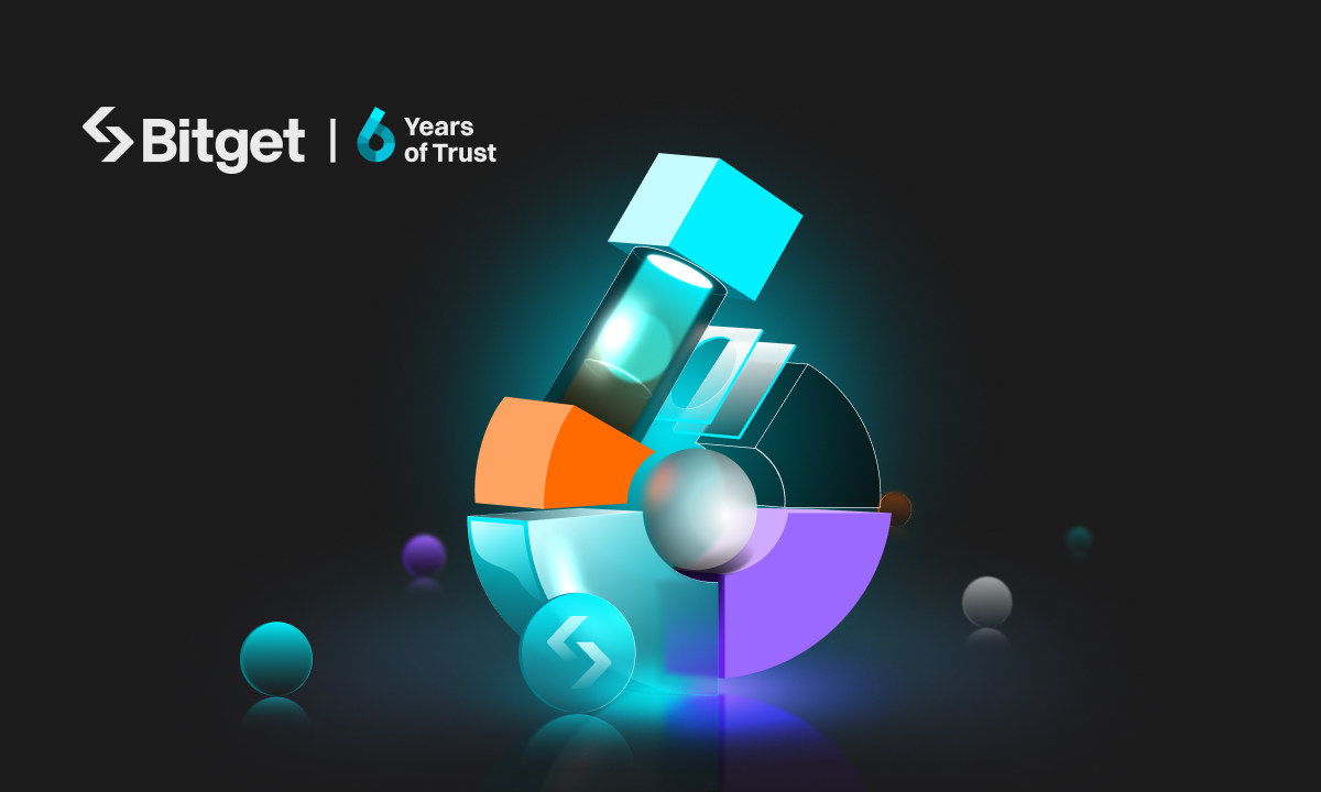 Bitget festeggia il suo 6° anniversario con oltre 2.000