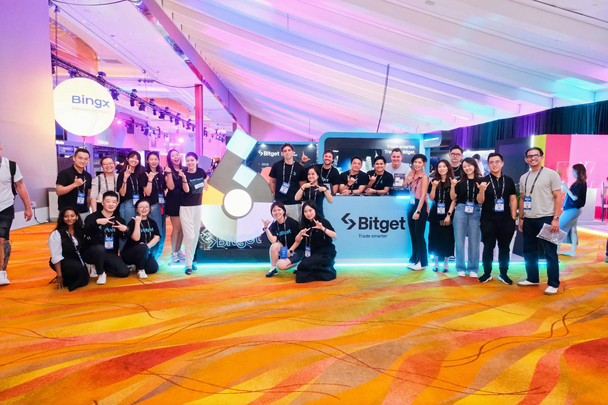 Bitget Takes the Spotlight at TOKEN2049 Singapore with